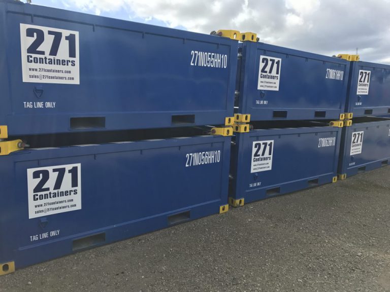 10FT HALF HEIGHT CONTAINER - 271 Containers