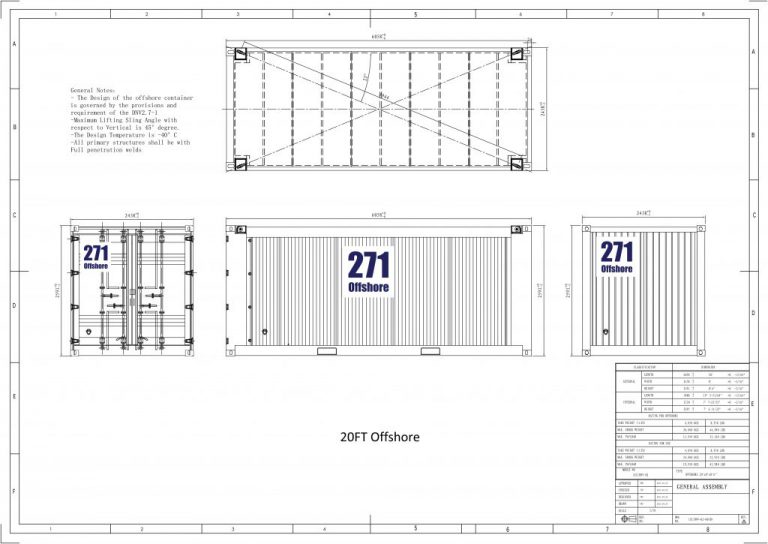10FT DRY CONTAINER - 271 Containers
