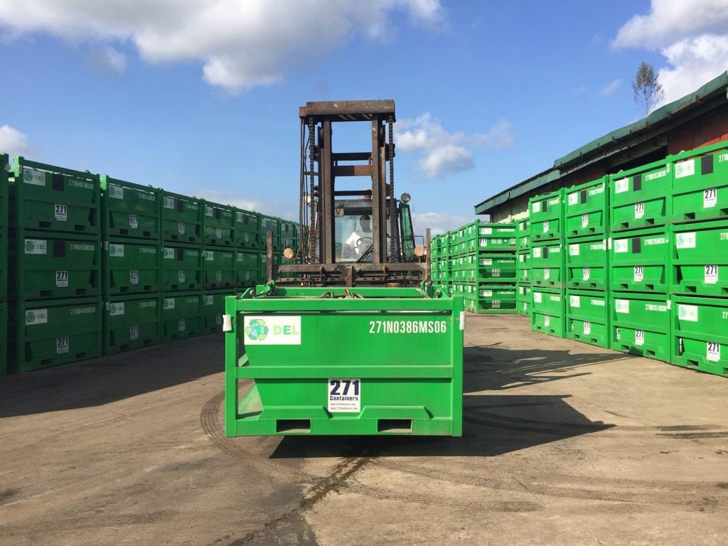 6 TONNE MUD SKIP - 271 Containers