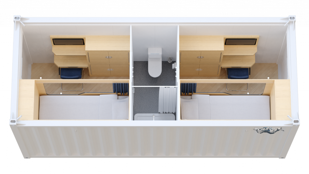 OIL RIG ACCOMMODATION - 271 Containers