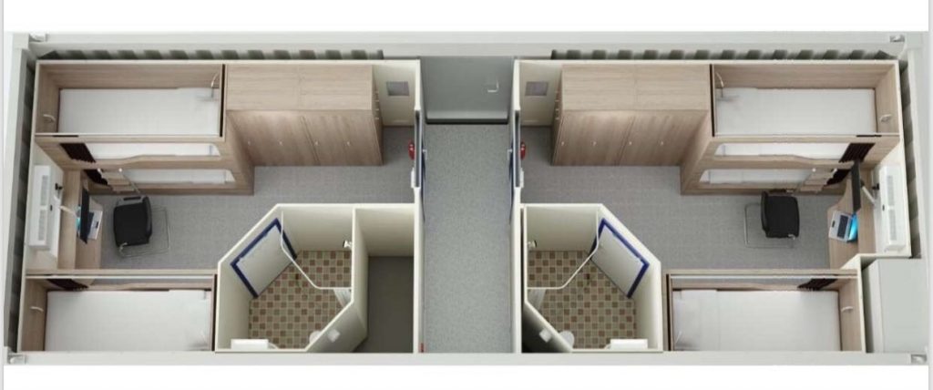MODULAR ACCOMMODATION - 271 Containers